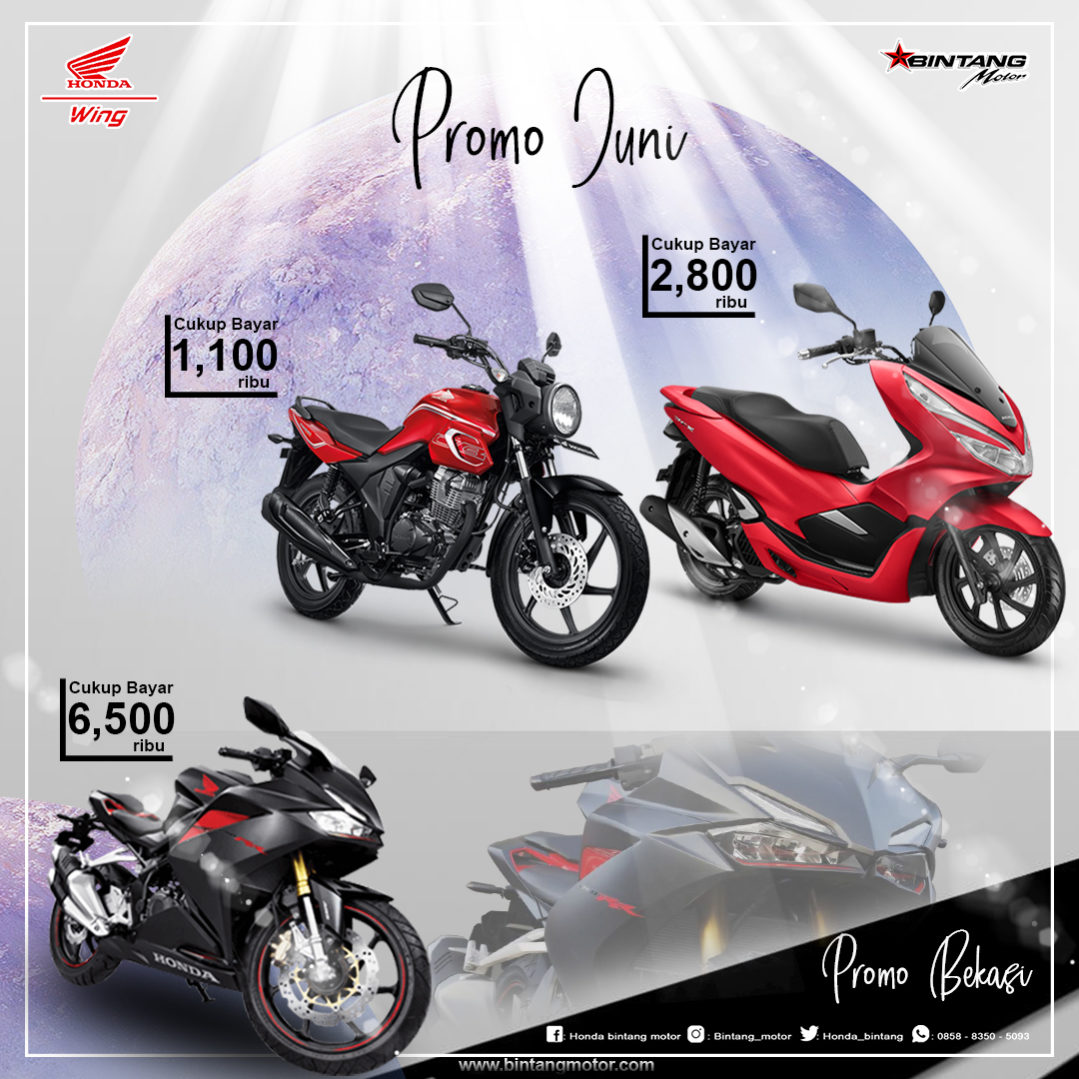 Promo Bintang Motor Bekasi Juni 2018 - Honda Bintang Motor Promo Bintang Motor Bekasi Juni 2018 - Honda Bintang Motor