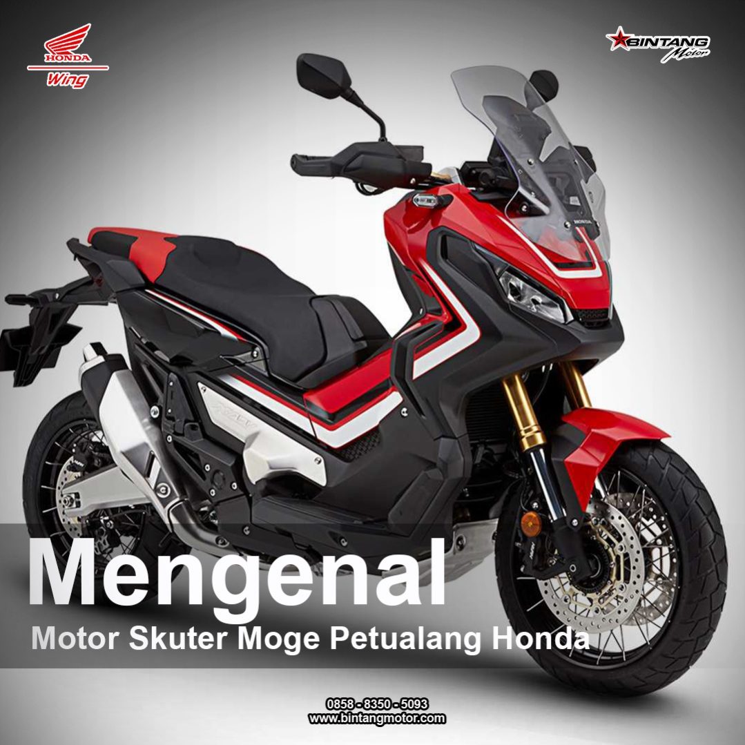 Mengenal Motor Skuter Moge Petualang Honda - Honda Bintang Motor