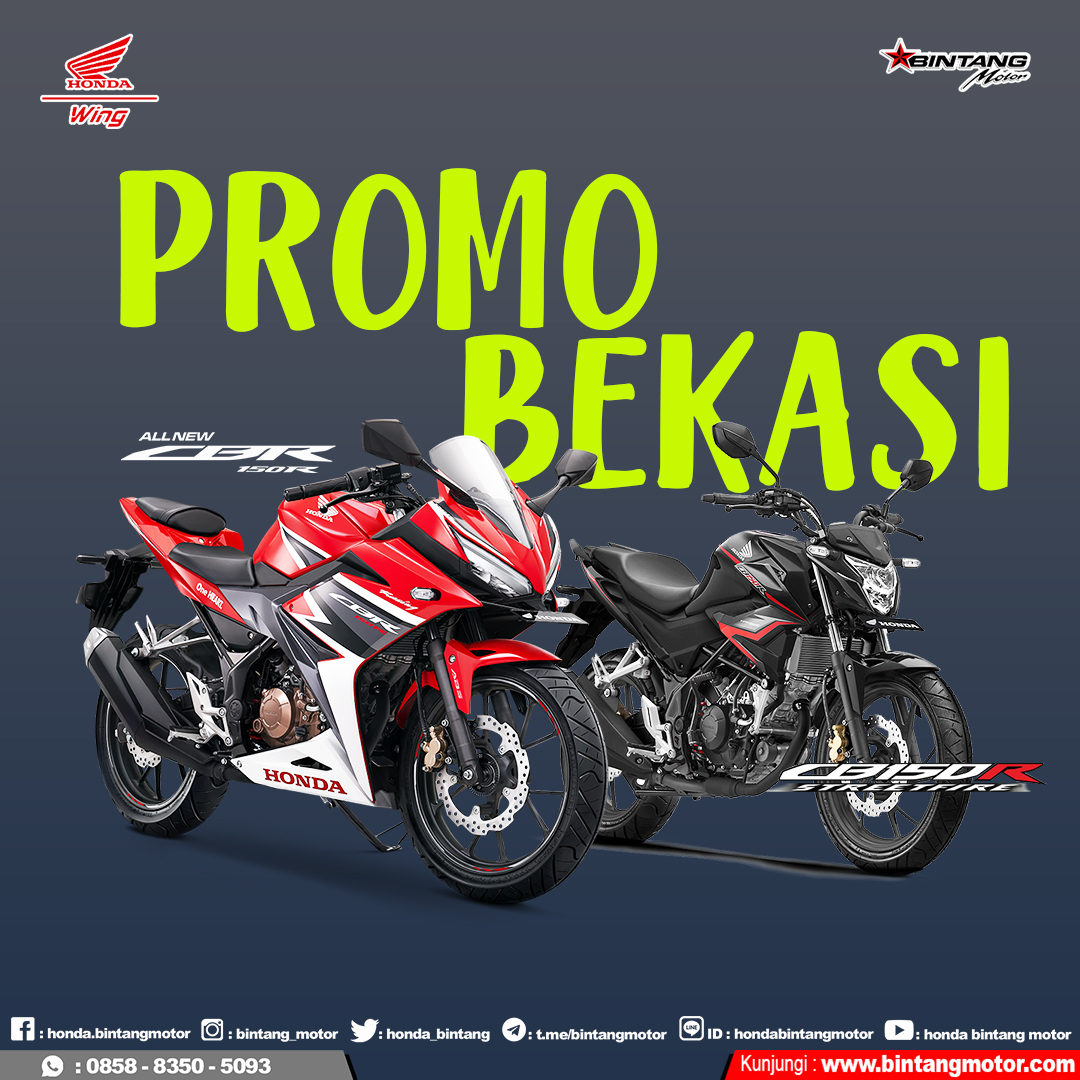 Promo Bintang Motor Bekasi Oktober 2019 - Honda Bintang Motor Promo Bintang Motor Bekasi Oktober 2019 - Honda Bintang Motor