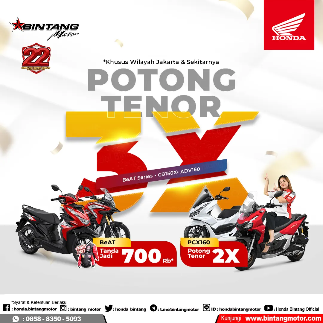 Promo Spesial Honda Bintang Motor Jakarta September 2023 - Honda Bintang Motor