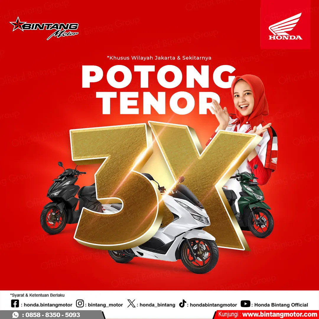 Promo Honda Bintang Motor Jakarta Oktober 2023 - Honda Bintang Motor