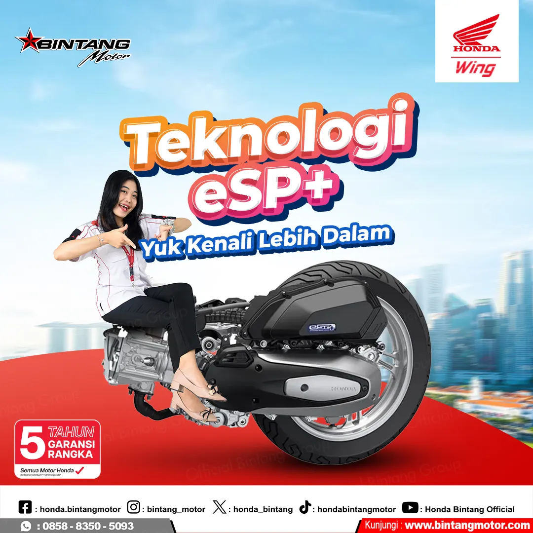Apa Itu Fitur eSP+ yang Disematkan Pada Motor Honda?