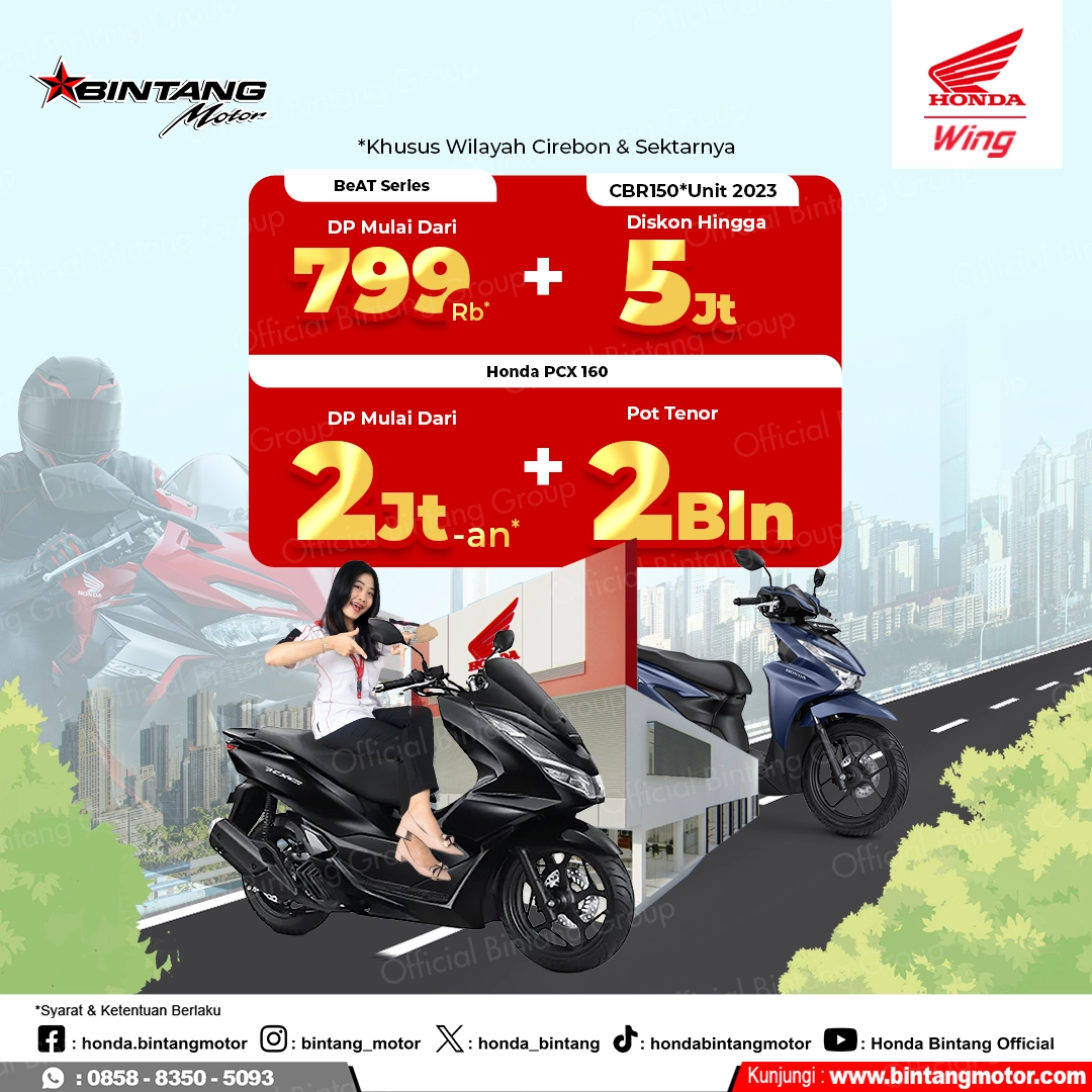 Honda Bintang Motor Cirebon Promo November 2024 - Honda Bintang Motor