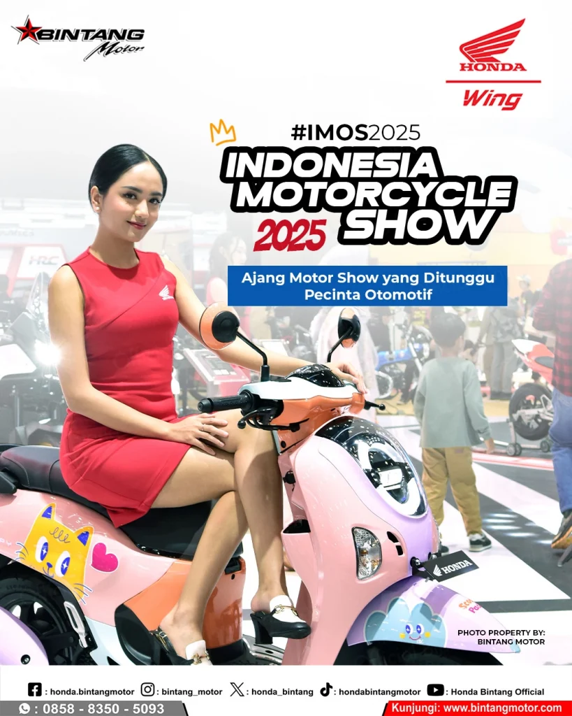 Review Booth Honda IMOS 2025 - Honda Bintang Motor