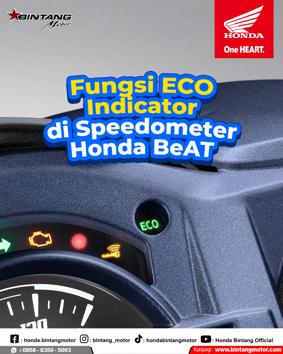 Fungsi Eco Indikator Honda Beat Berkendara Lebih Irit